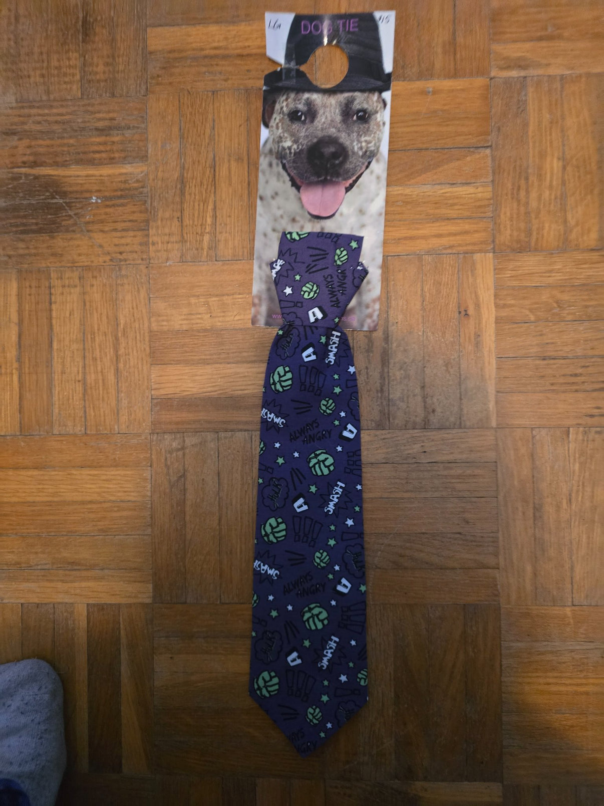 LG Dog Tie - Hulk Smash – Duck & Dodo